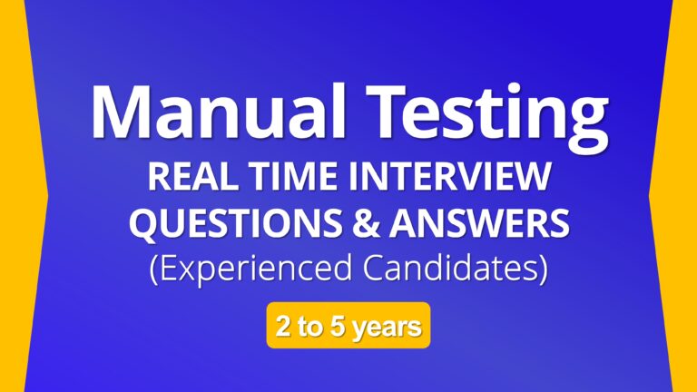 API Testing interview Questions and Answers | InterviewGIG