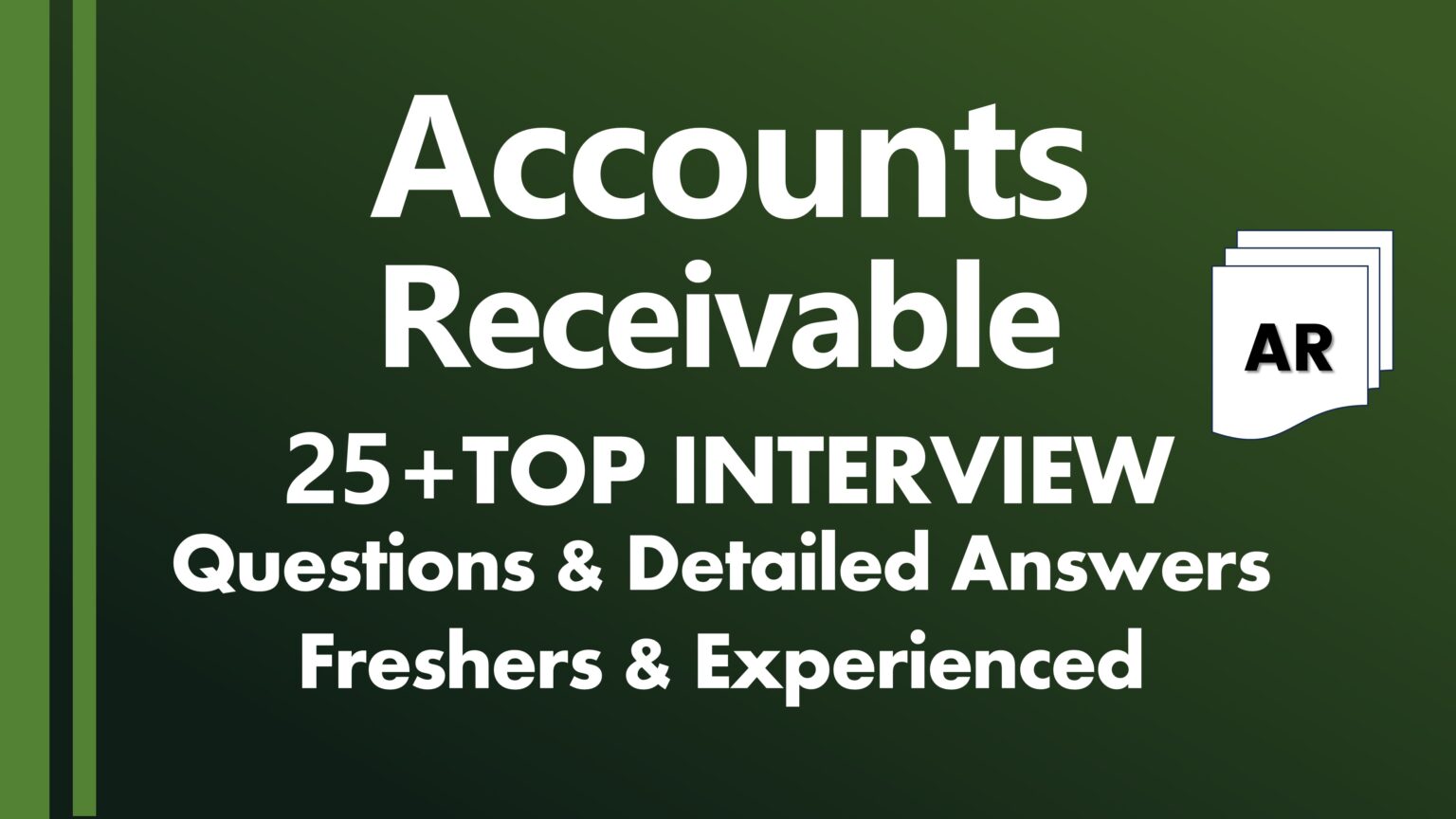 50+ Junior Accountant Interview Questions and Answers 2025